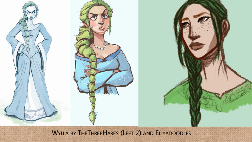 Wylla Manderly by thethreehares and eliyadoodles - History of Westeros
